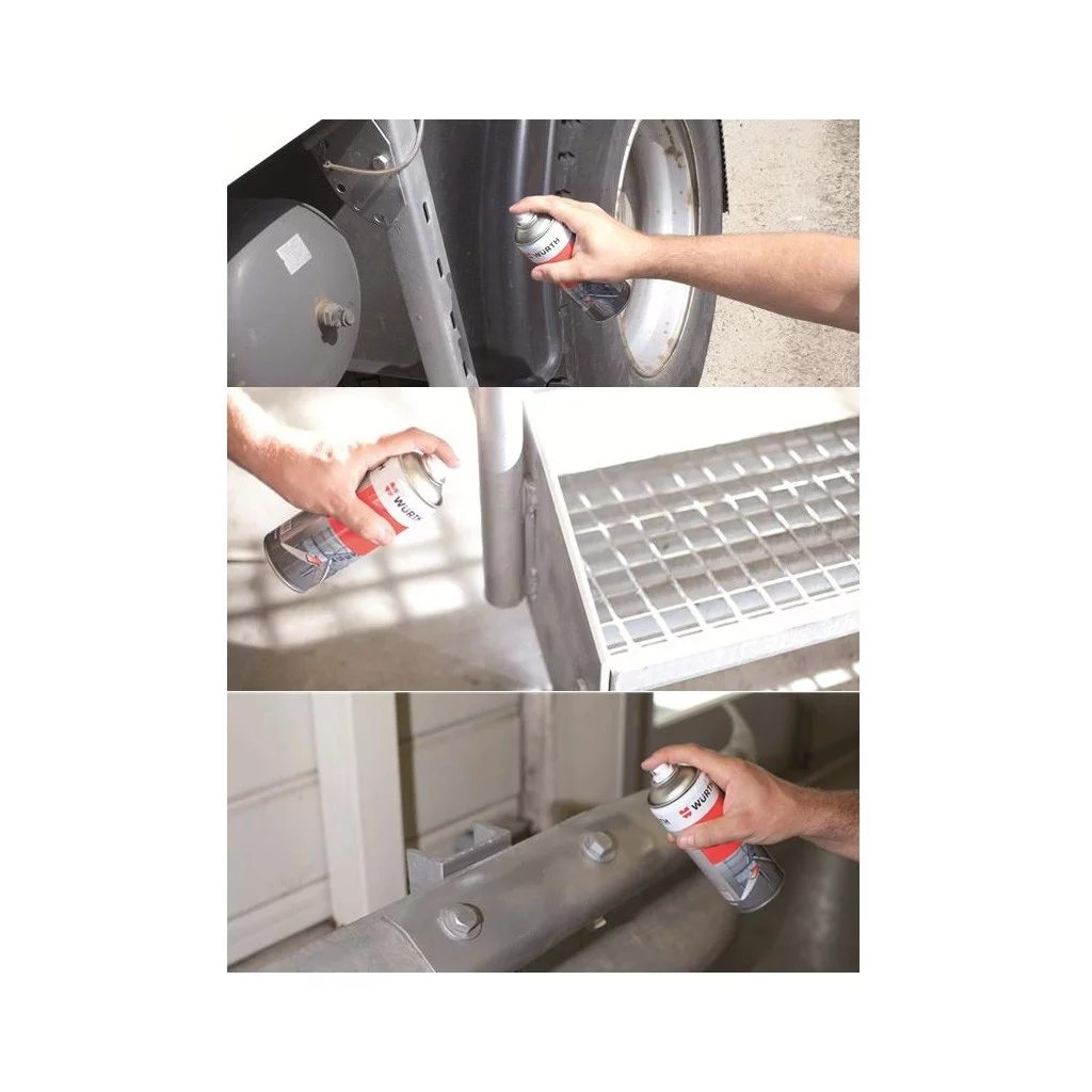 Galva spray clair 99%zinc protection de la rouille